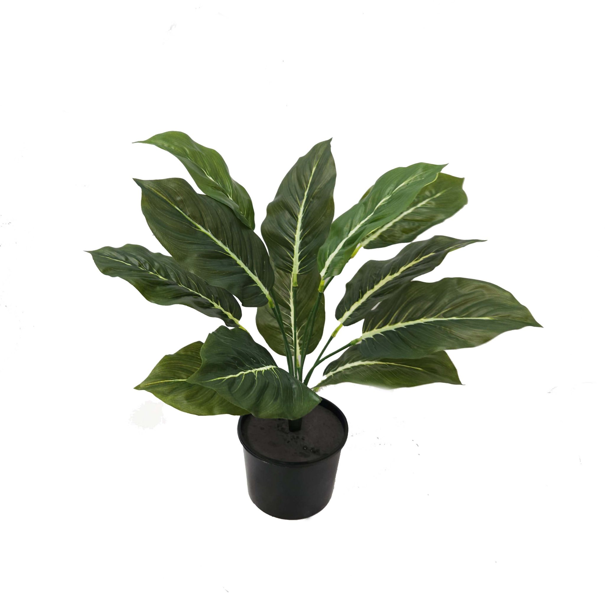 Artificial Evergreen Bush 40cm Potted